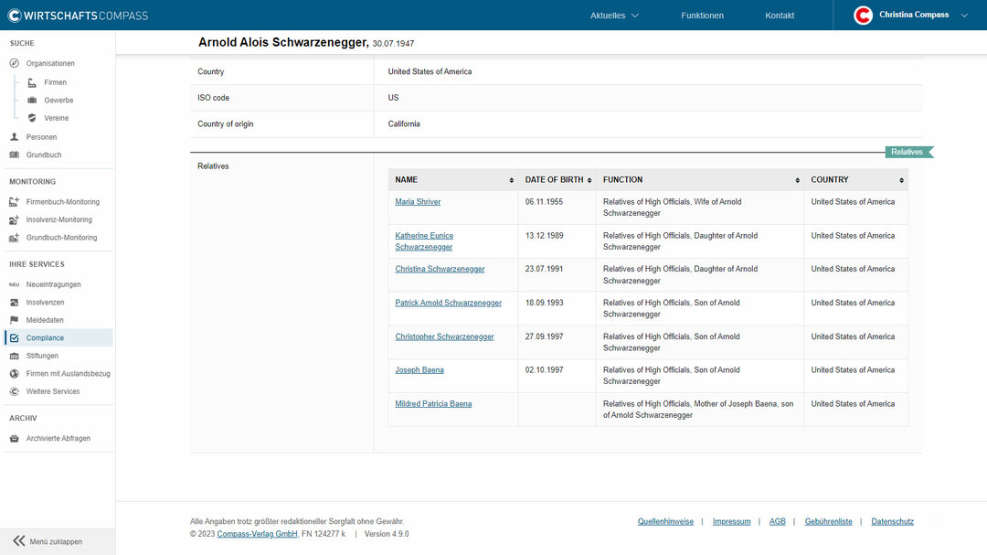 PEP Abfrage für Ihre KYC und Due Dilligence Anforderungen